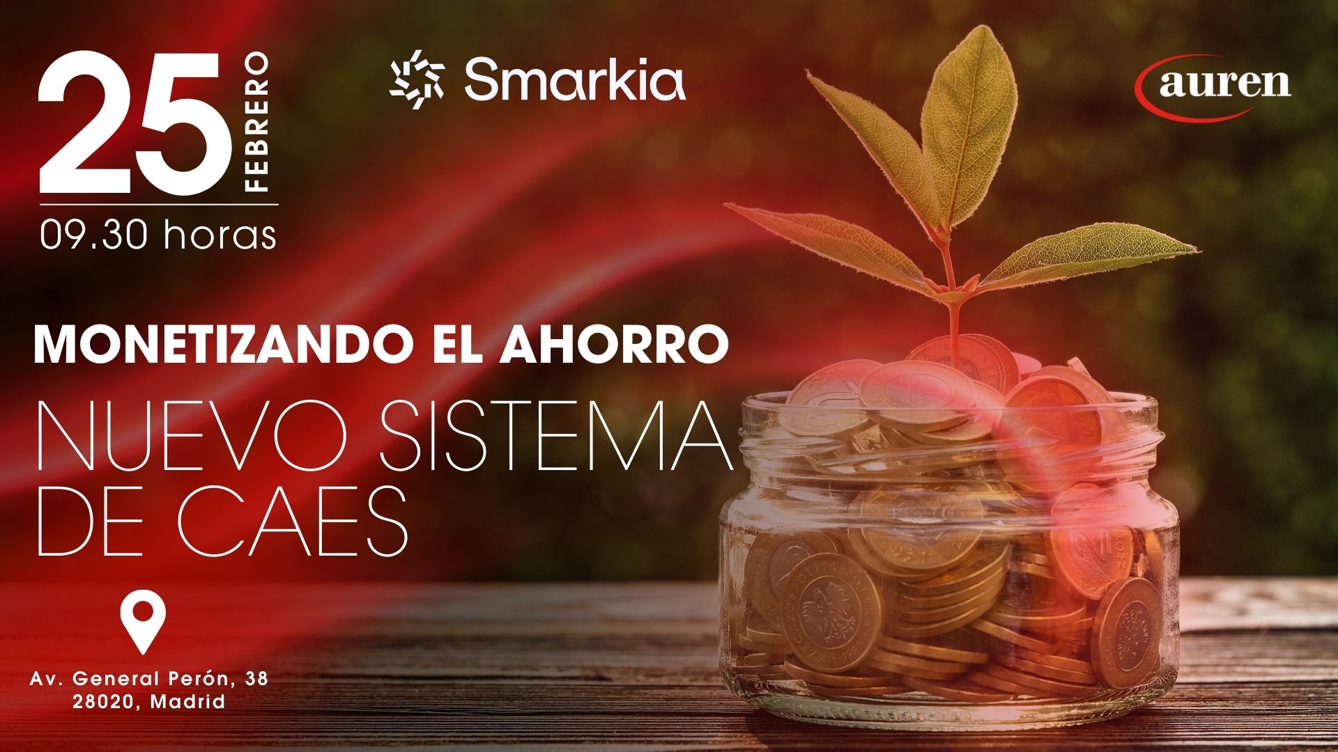 Monetizando el ahorro, nuevo sistema de ahorro CAES - Auren España